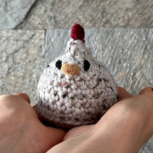 Cute Chicken , Crochet Pattern, PDF File With a Lot of Photos of the ...