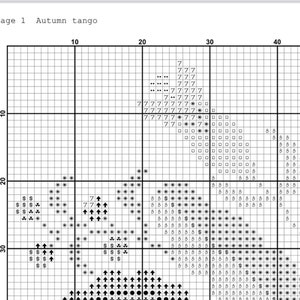 Autumn Tango. PDF File. Victoria House Designs, 12 DMC Colors. From ...