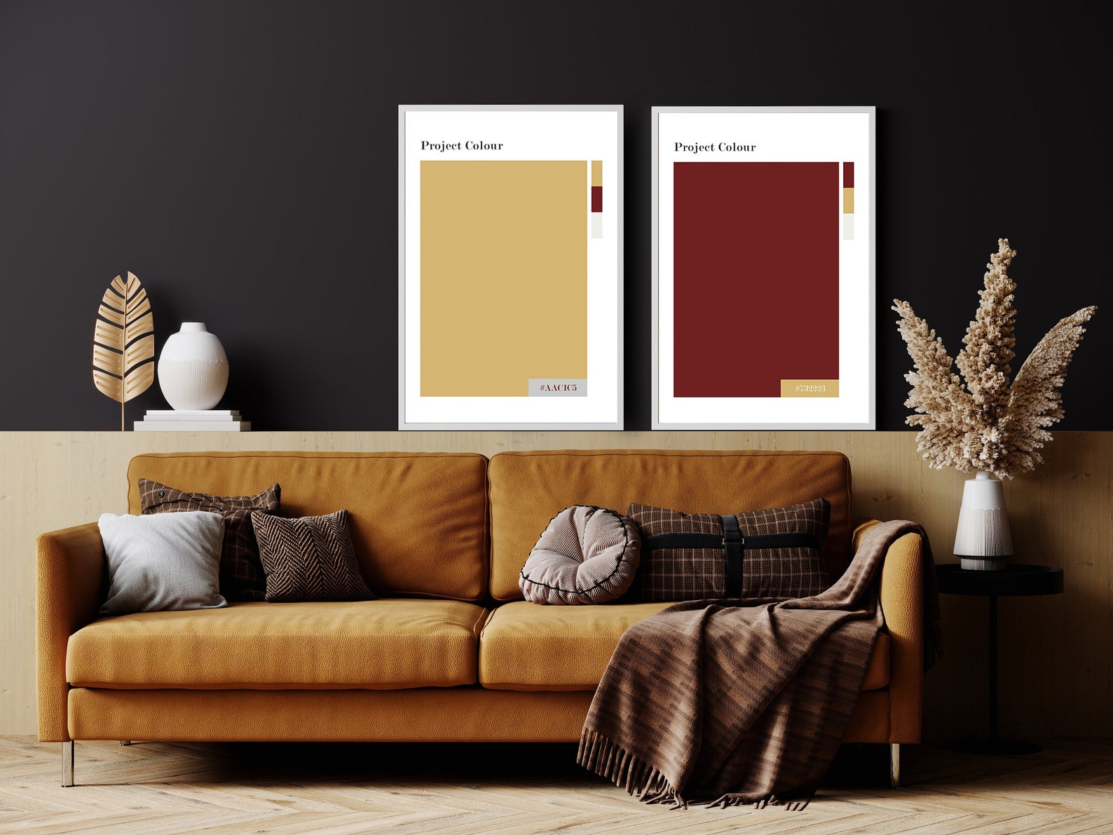 Set of 2 Color Art Prints Abstract Large Color Prints Color - Etsy