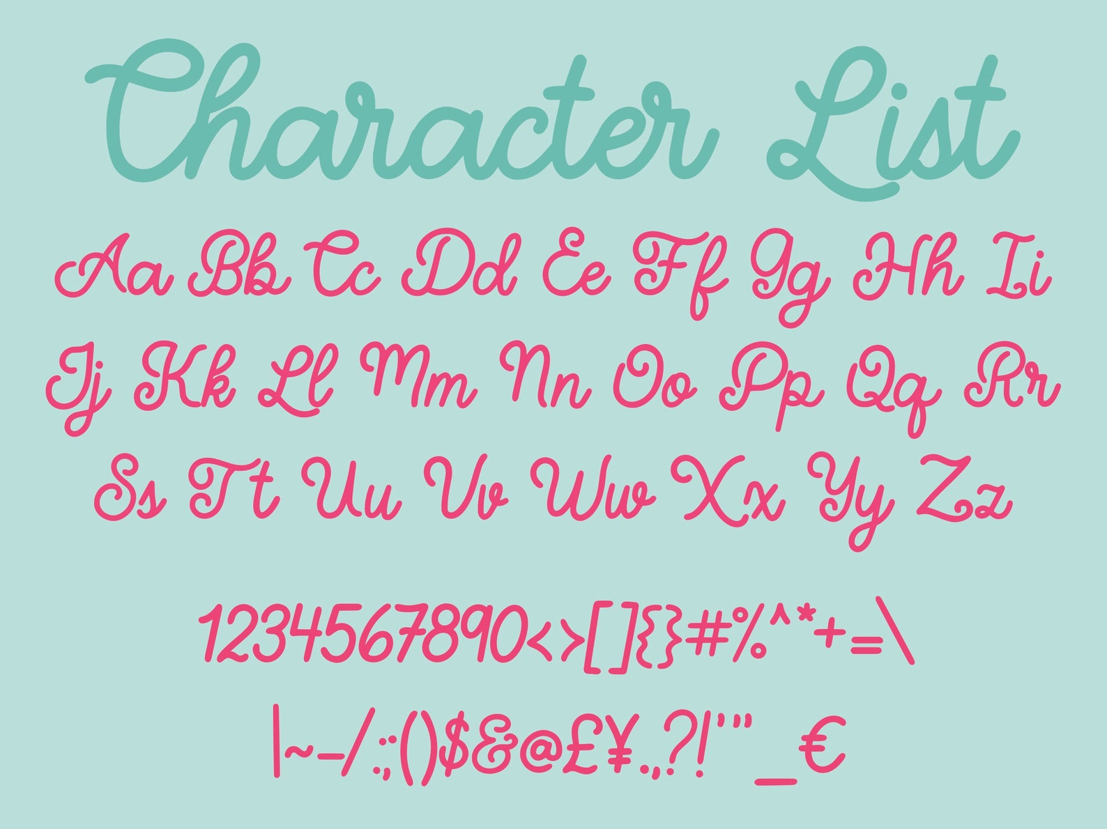 Lyrical Font Hand Drawn Font Handwritten Font Instant - Etsy