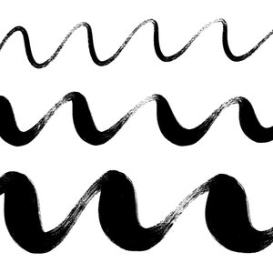 Simon Texture Lettering Calligraphy Brush, Digital Brush, Instant ...