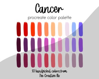 Cancer Color Palette - Etsy Australia