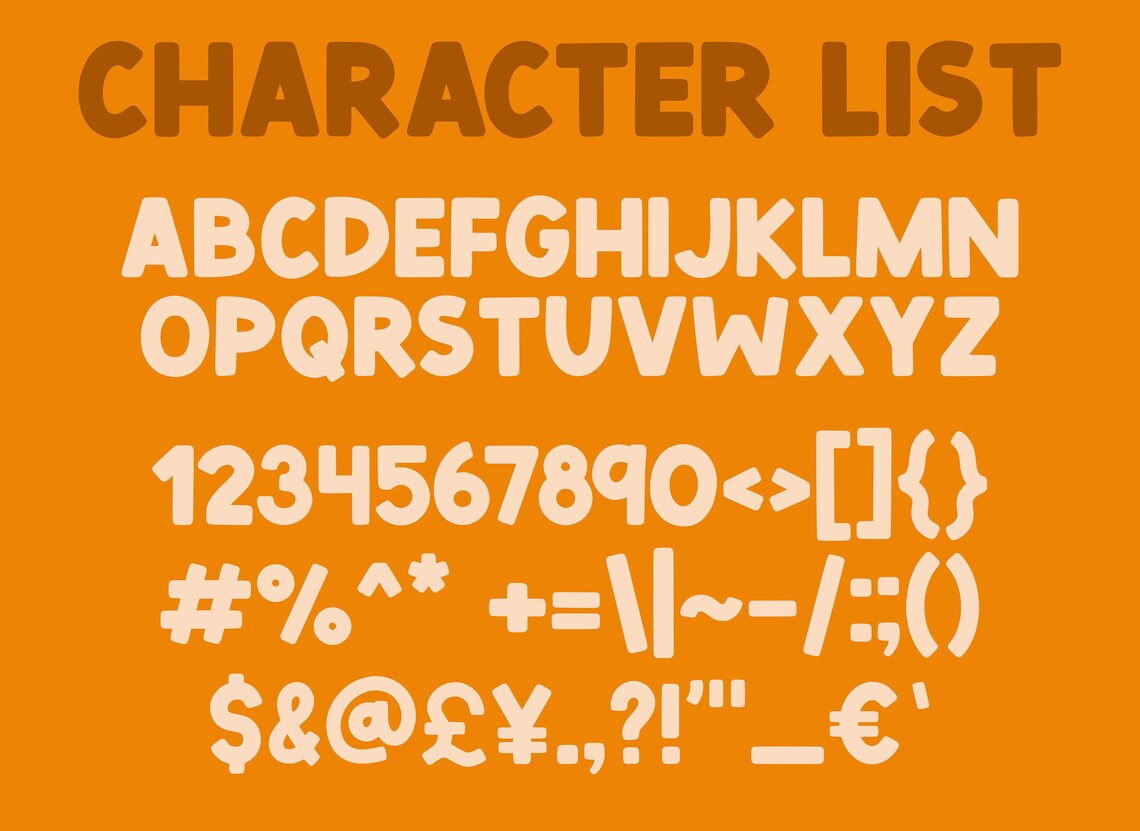 Milk Tooth Font Hand Drawn Font Handwritten Font Instant - Etsy