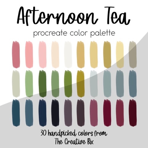 Color Wheel Procreate Color Palette Instant Download Digital - Etsy