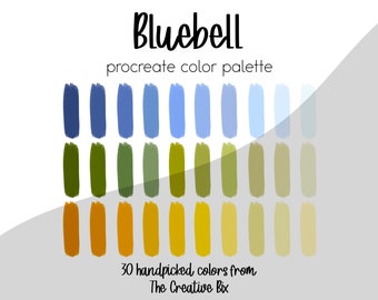 Summer Lovin Procreate Color Palette 30 Swatches Bright - Etsy