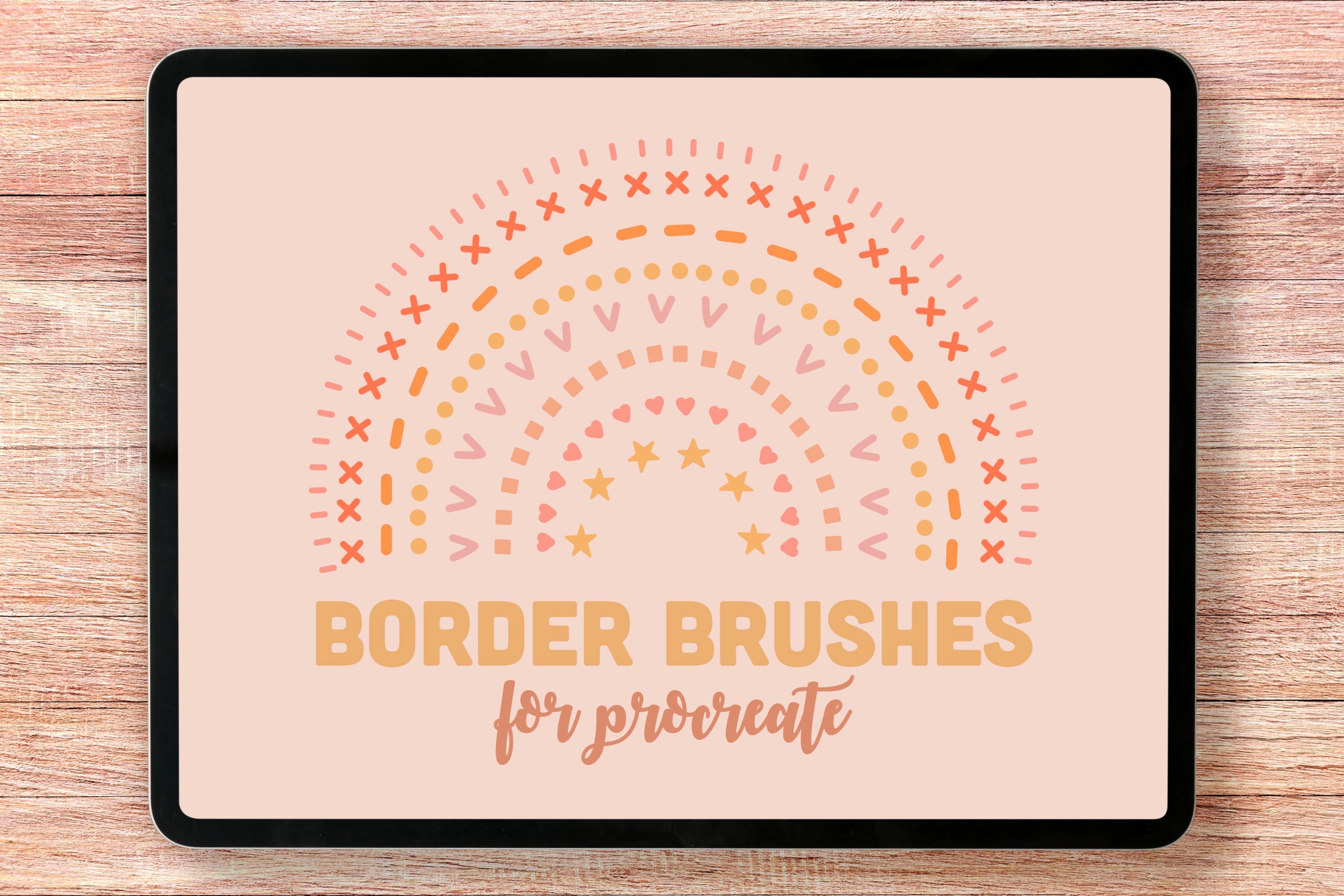 Border Brushes Procreate Brushset Digital Download Instant - Etsy
