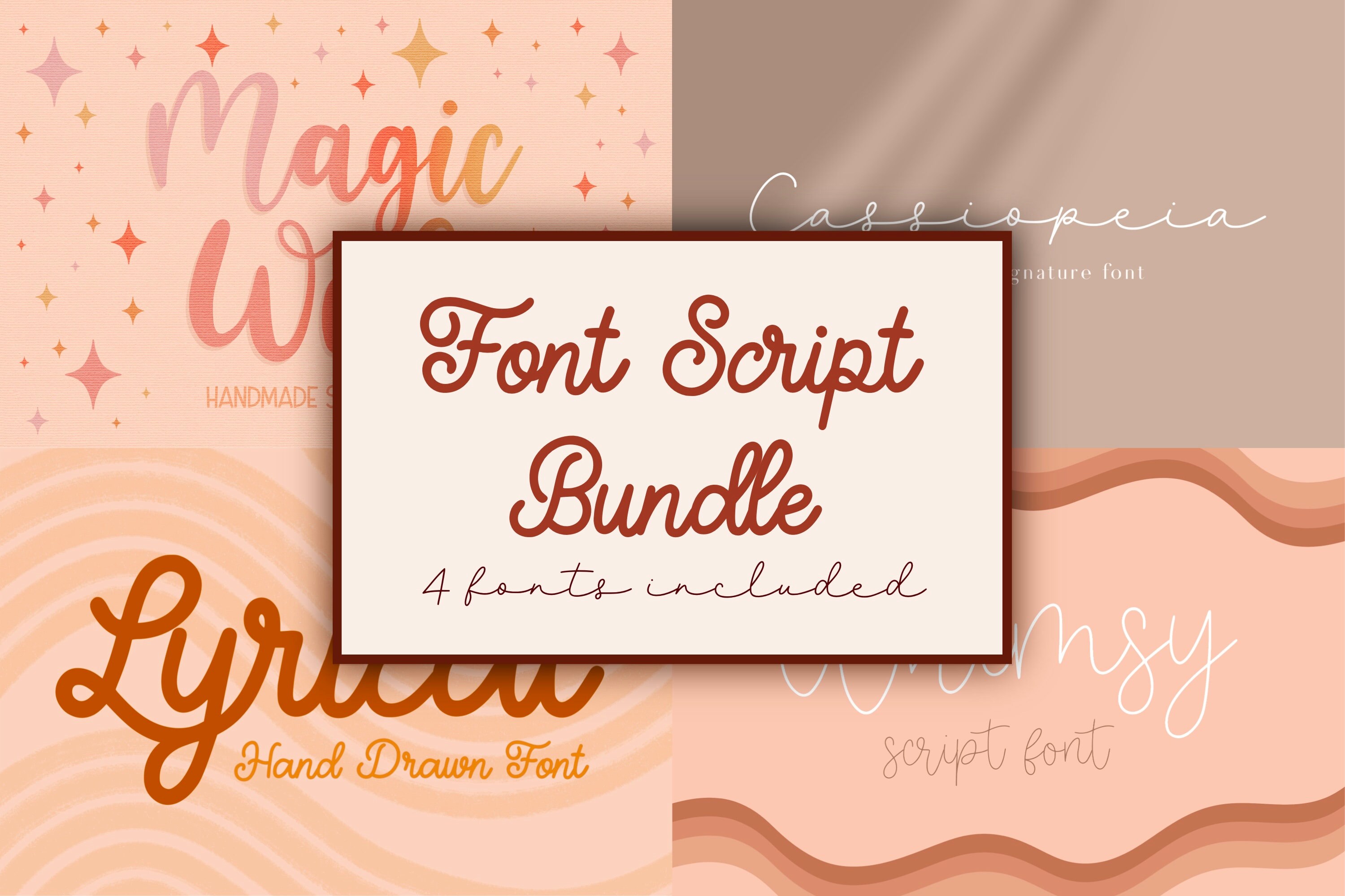 Hand Drawn Script Typography