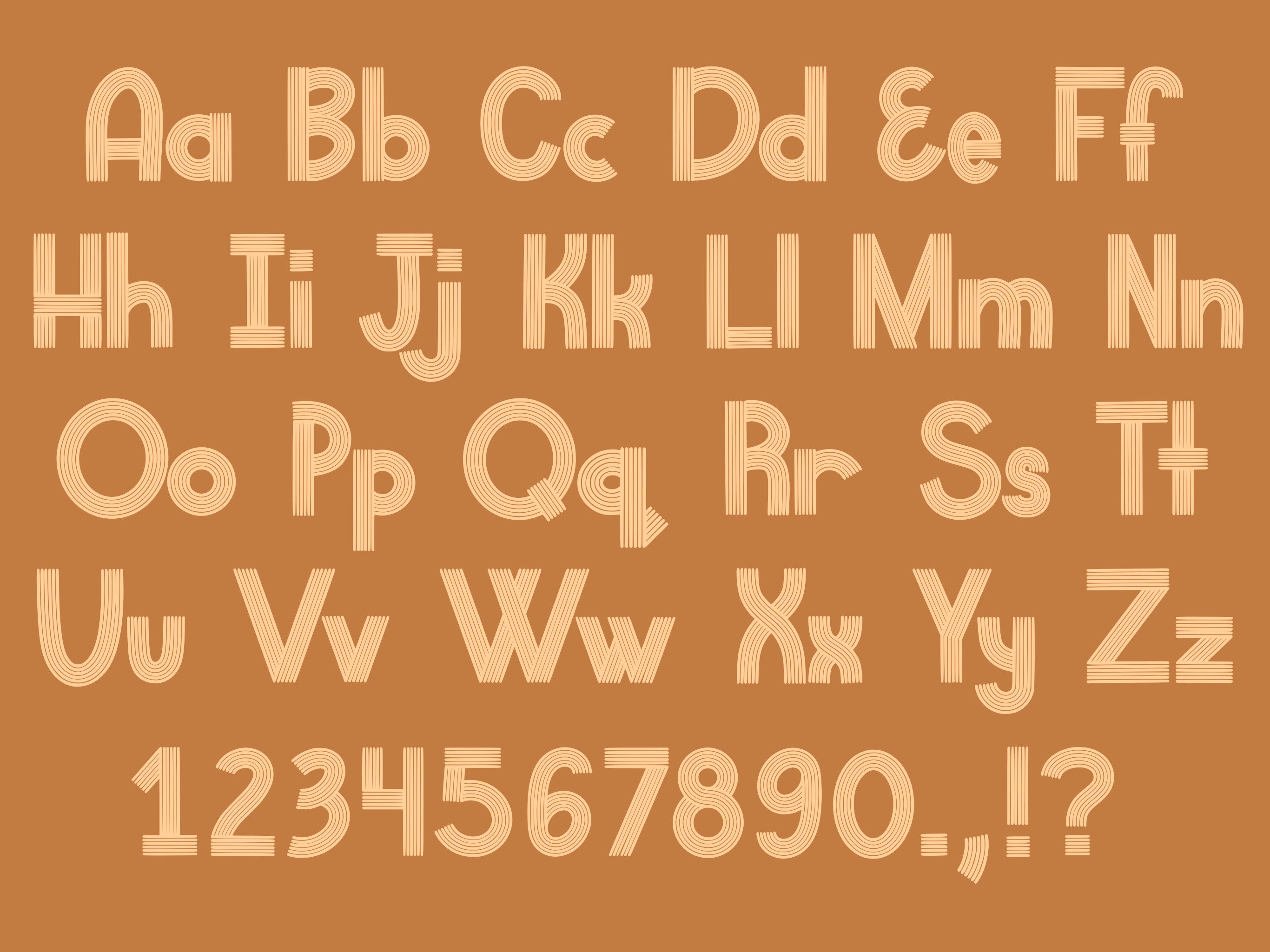 Noodles Font Hand Drawn Font Handwritten Font Instant - Etsy