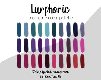 Neon Memories Digital Color Palette Swatches for Photoshop - Etsy