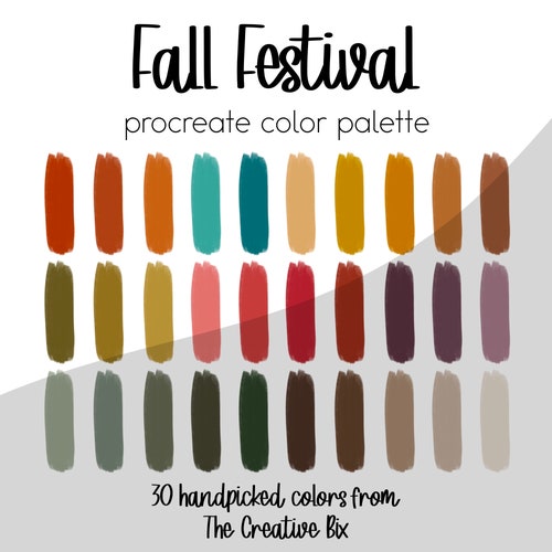 Color Wheel Procreate Color Palette Instant Download Digital - Etsy