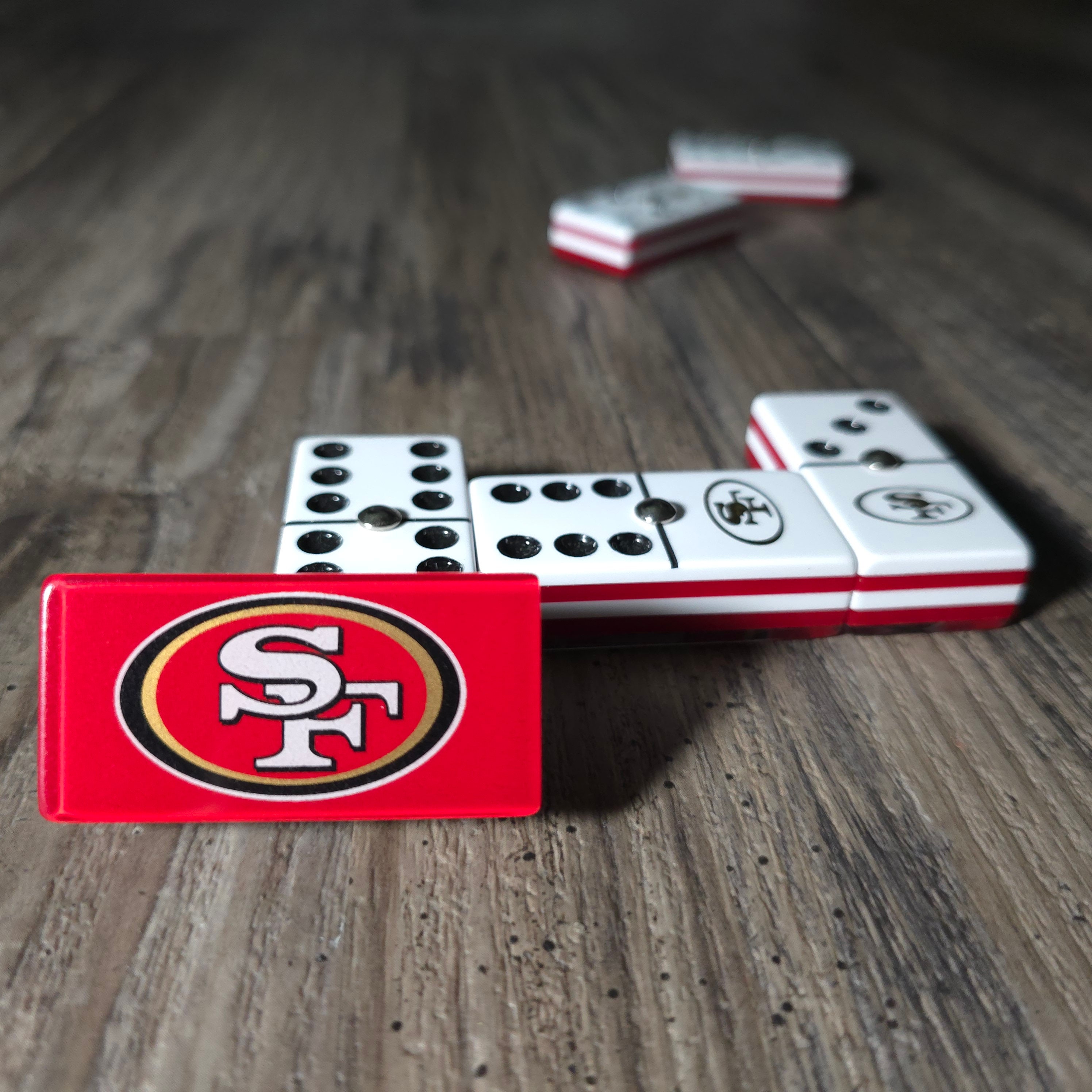 San Francisco 49ers Jumbo Domino, Jumbo Dominoes, Domino, Dominoes ...