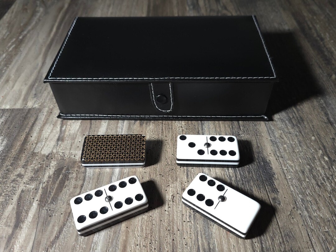 Domino Deluxe Gold Jumbo, Jumbo Dominoes, Domino, Dominoes, Domino Set ...
