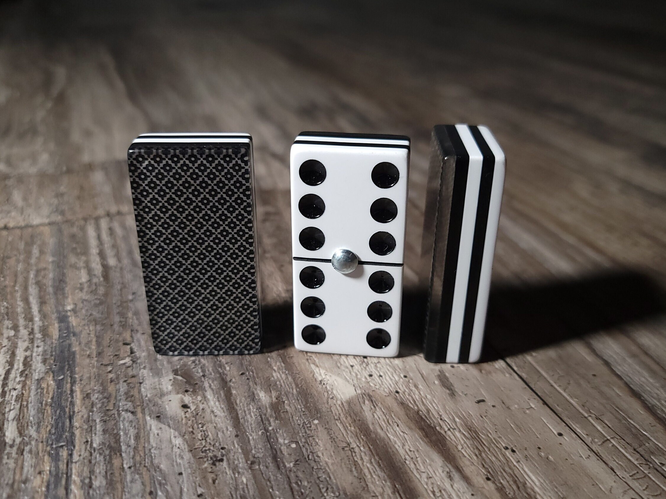 Domino Deluxe Black Jumbo, Jumbo Dominoes, Domino, Dominoes, Domino Set ...