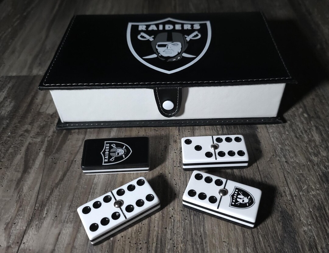 Raiders Dominoes Jumbo , Jumbo Dominoes, Domino, Dominoes, Domino Set ...
