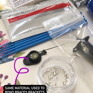 Swarovski Tooth Gem DIY Kit, Professional Grade Bonding System Used by ...