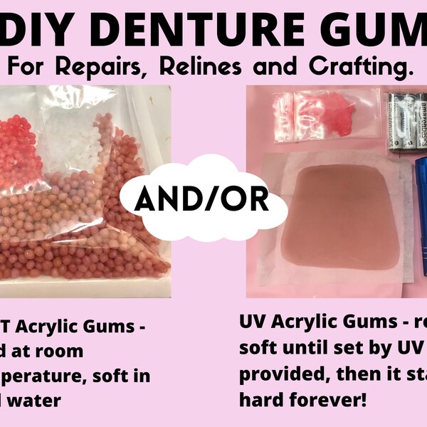 Diy Denture Kit - Etsy