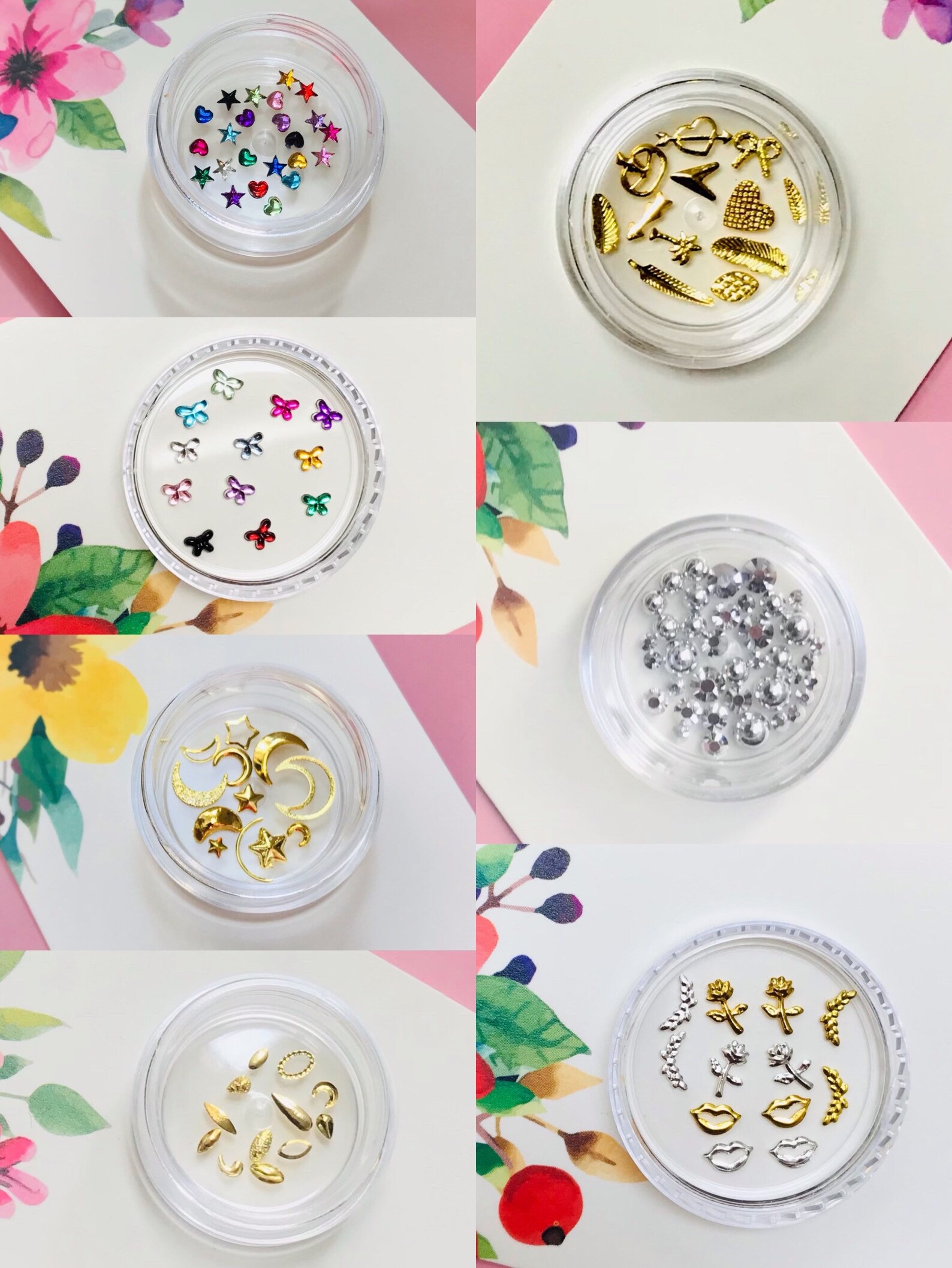 MIX Tooth Gem Kit Full Rhinestone Set 80 Different Gems - Etsy UK