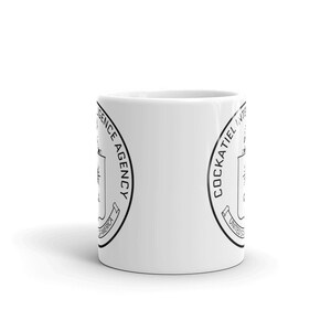Cockatiel CIA Mug, Bird Gift, Cockatiel Intelligence Agency - Etsy