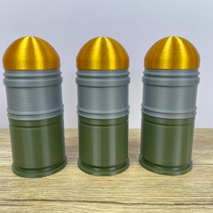 40mm M433 HEDP Rounds/ Cartridges - Grenade Launcher Rounds - Cosplay ...