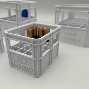 Battery Crates/ Boxes - Beer Crate - Milk Crate Design ( AA - AAA ...