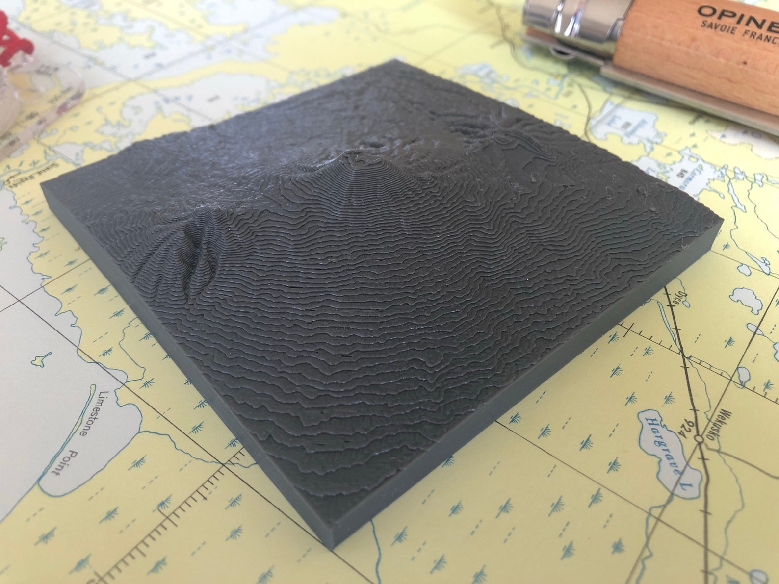 3D Topo Maps of Anywhere. Desk Ornament. Mt Everest K2 | Etsy UK