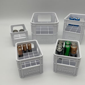 Battery Crates/ Boxes - Beer Crate - Milk Crate Design ( AA - AAA ...