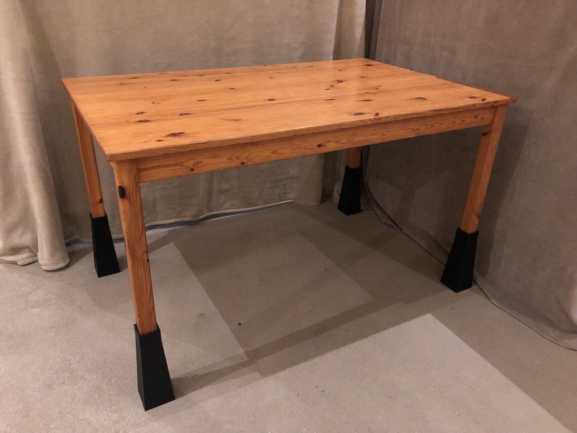 Customizable Table Leg Extenders / Risers All Sizes All | Etsy UK