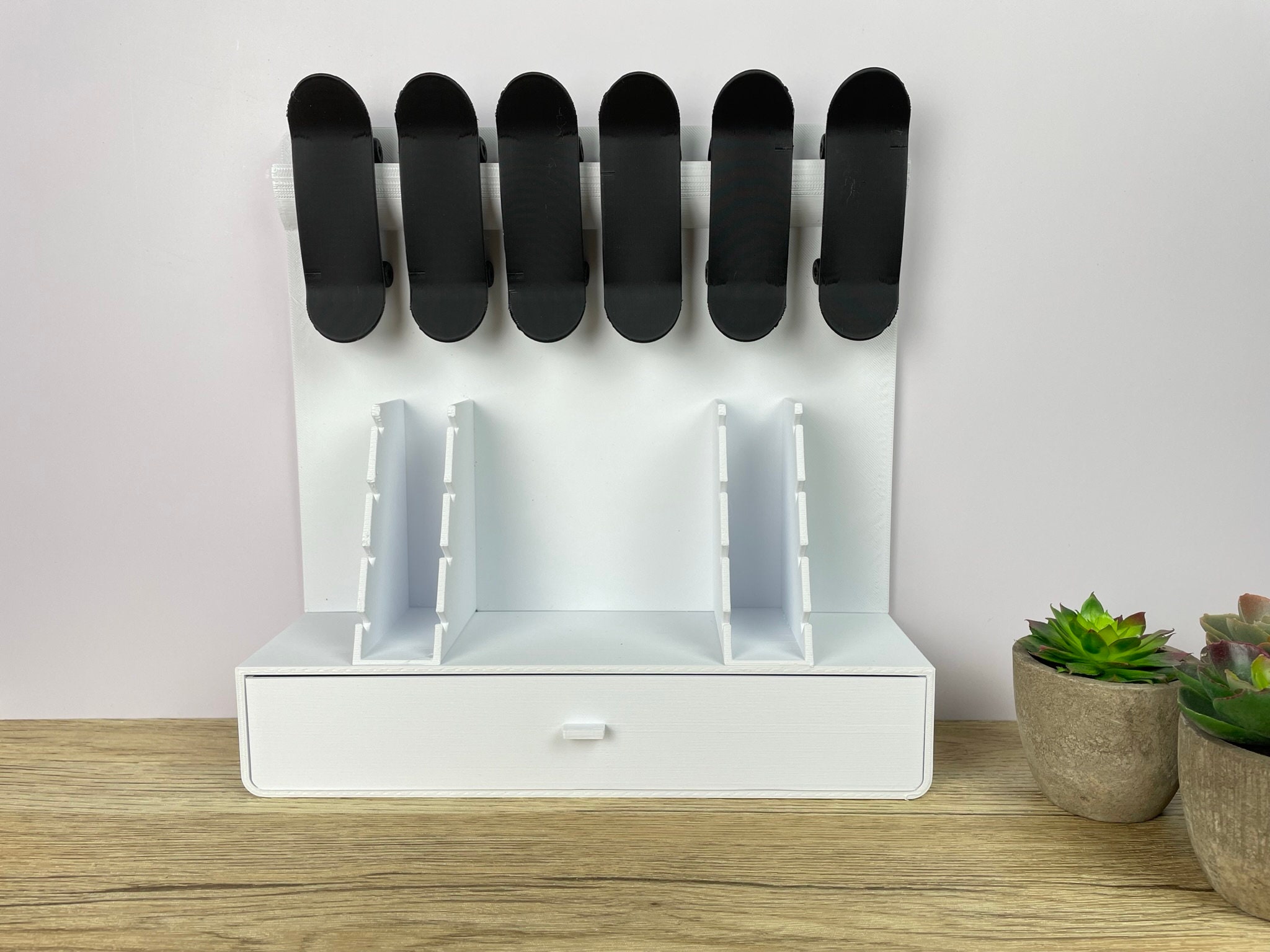 Tech Deck Stand With Drawer Holds 20 Tech Decks Multiple - Etsy UK