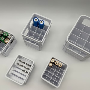 Battery Crates/ Boxes - Beer Crate - Milk Crate Design ( AA - AAA ...