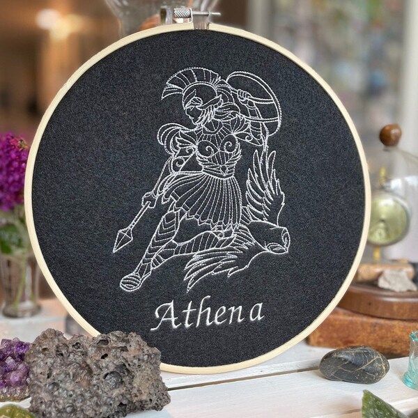 Athena Embroidery - Etsy
