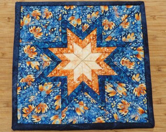 Pot Holder Quilted Folded Star - Etsy