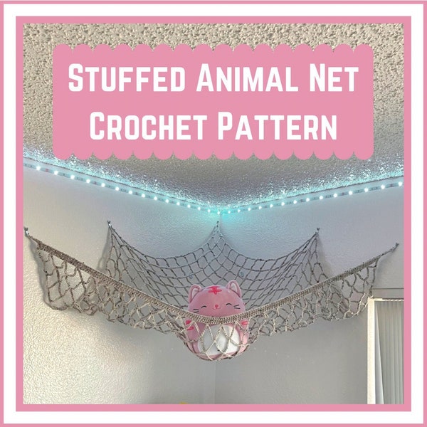 Stuffed Animal Net - Etsy