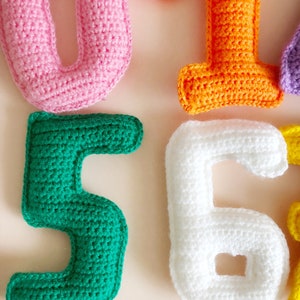 Numbers Crochet Pattern 0-9, Crochet Numbers Pattern - Etsy
