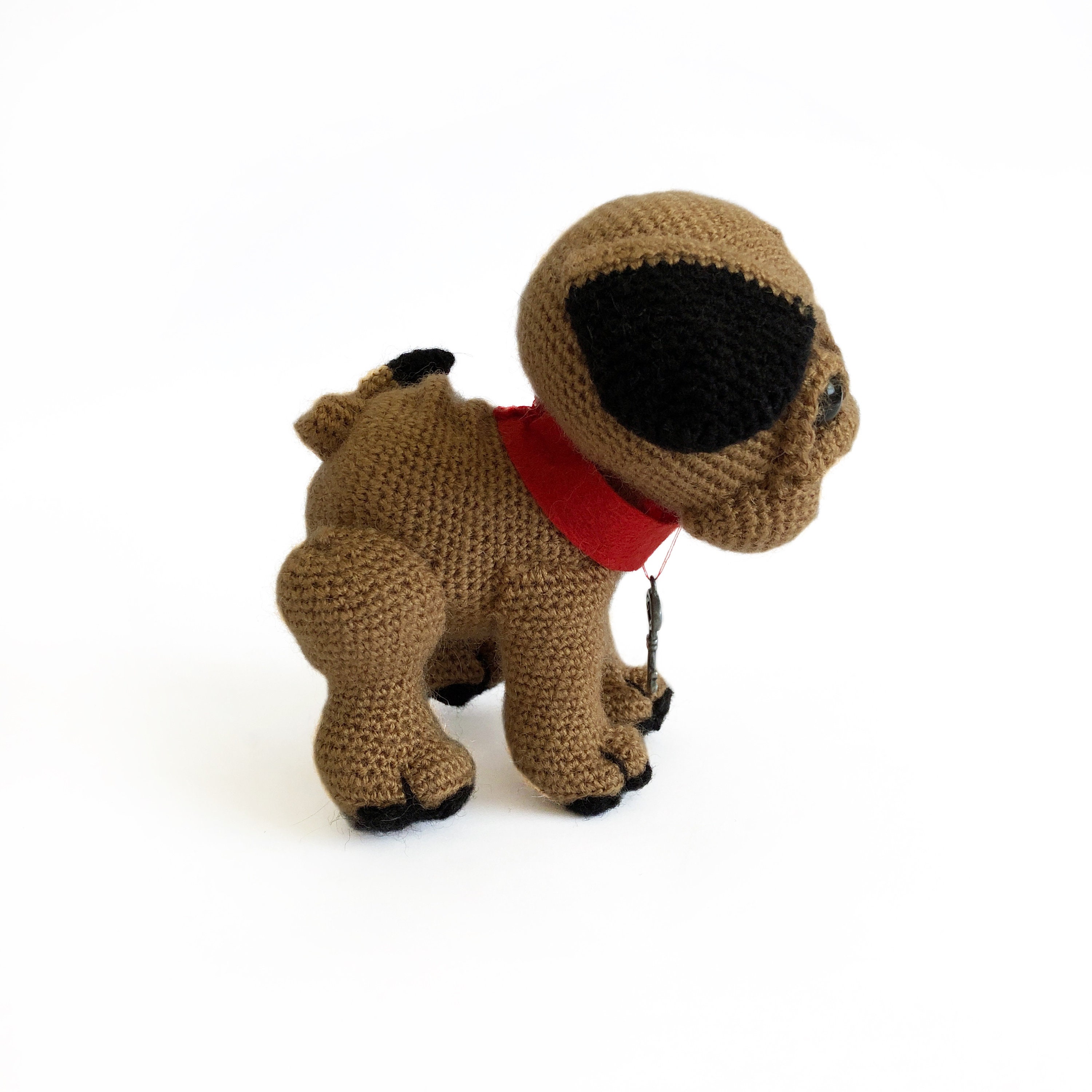 Pattern Pug Crocheted Amigurumi Crochet Pattern Crochet - Etsy UK