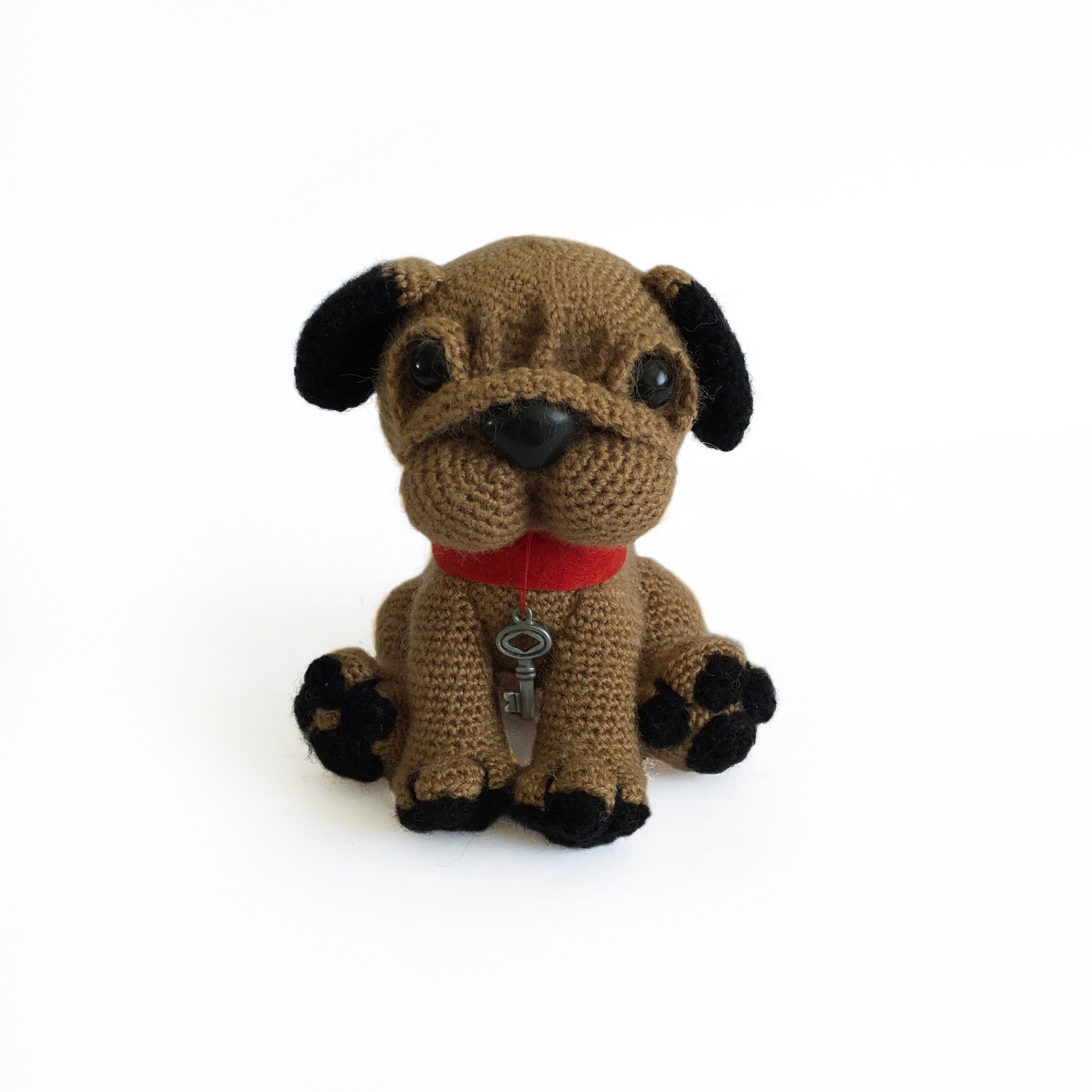 Pattern Pug Crocheted Amigurumi Crochet Pattern Crochet - Etsy