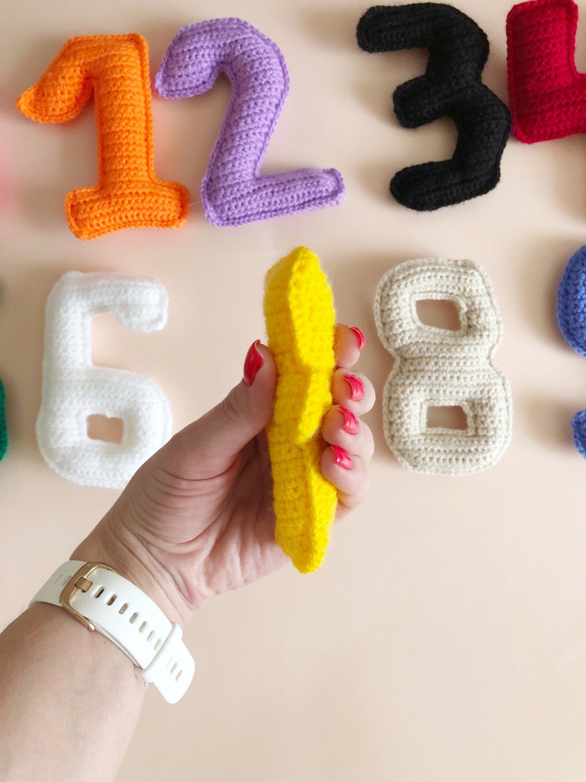 Numbers Crochet Pattern 0-9, Crochet Numbers Pattern - Etsy