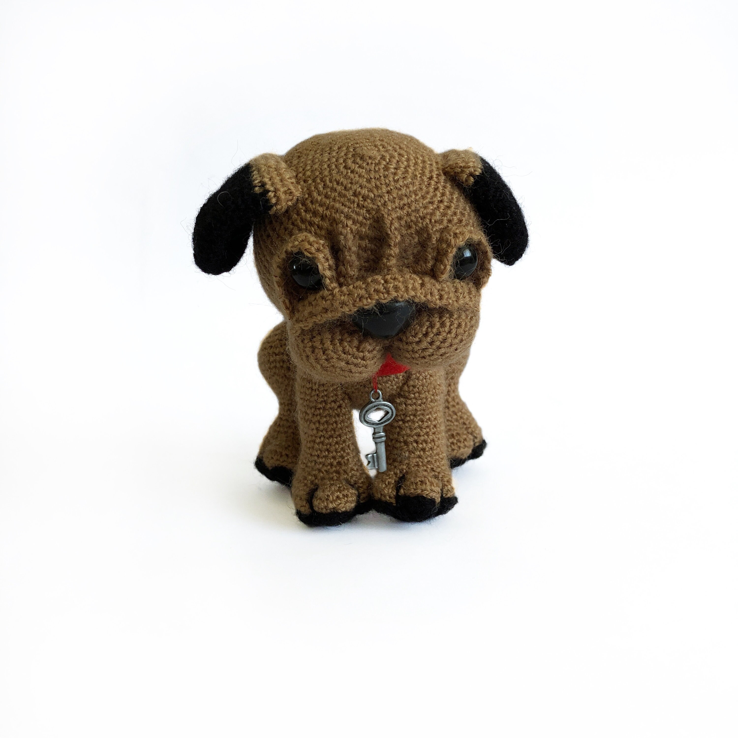 Pattern Pug Crocheted Amigurumi Crochet Pattern Crochet - Etsy UK