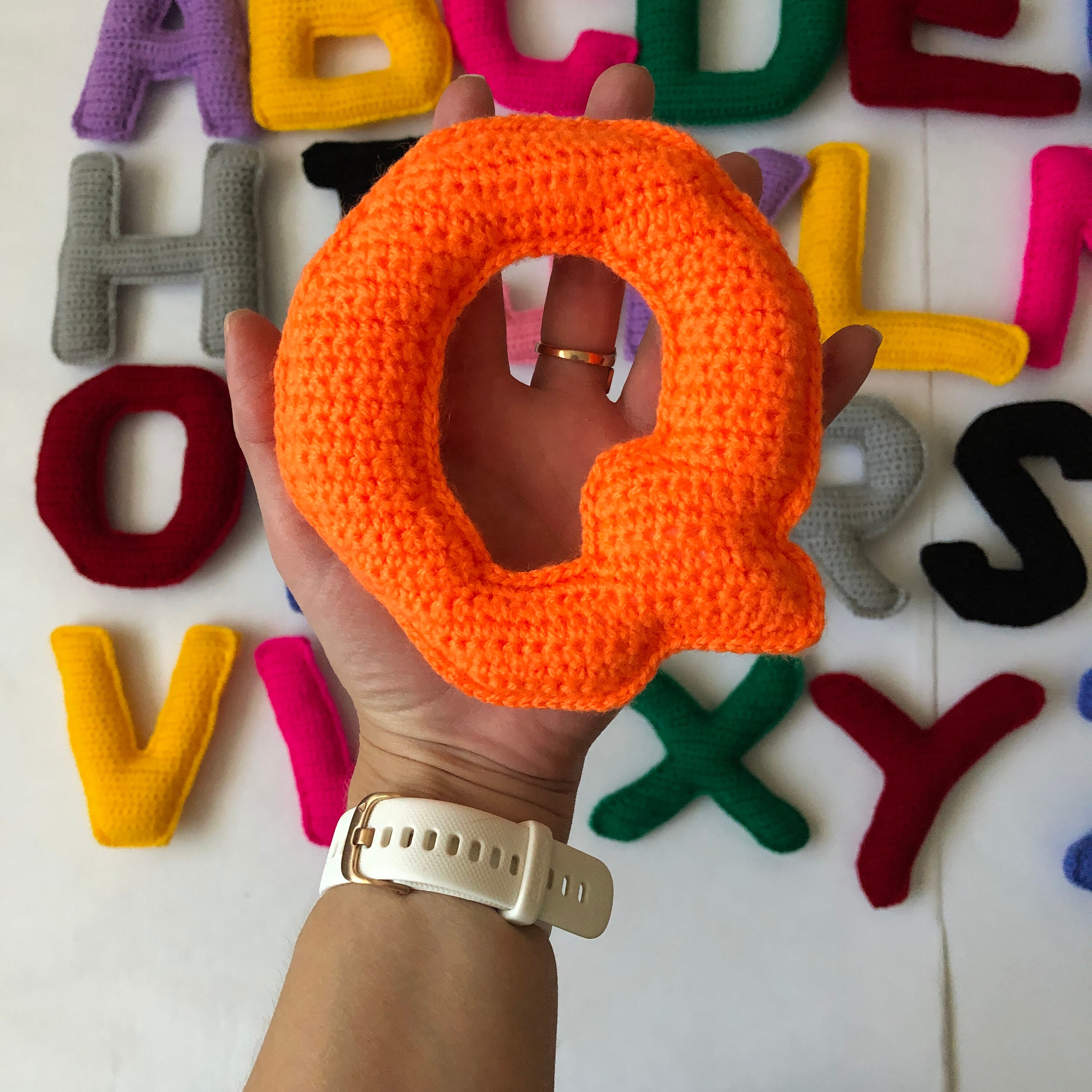 Crocheted Alphabet Pattern Crochet Amigurumi Pattern - Etsy