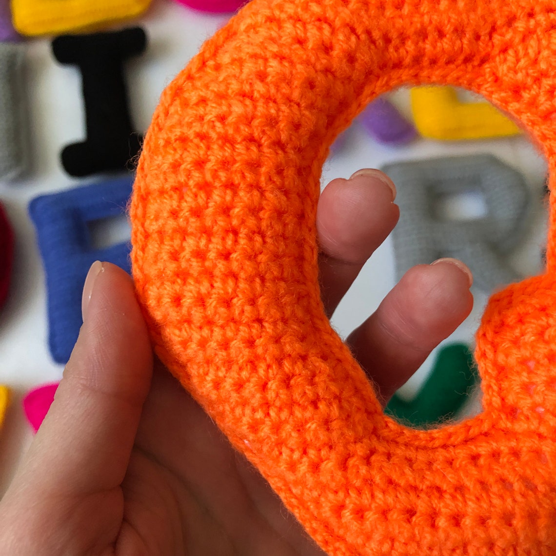 Crocheted Alphabet Pattern Crochet Amigurumi Pattern - Etsy Canada