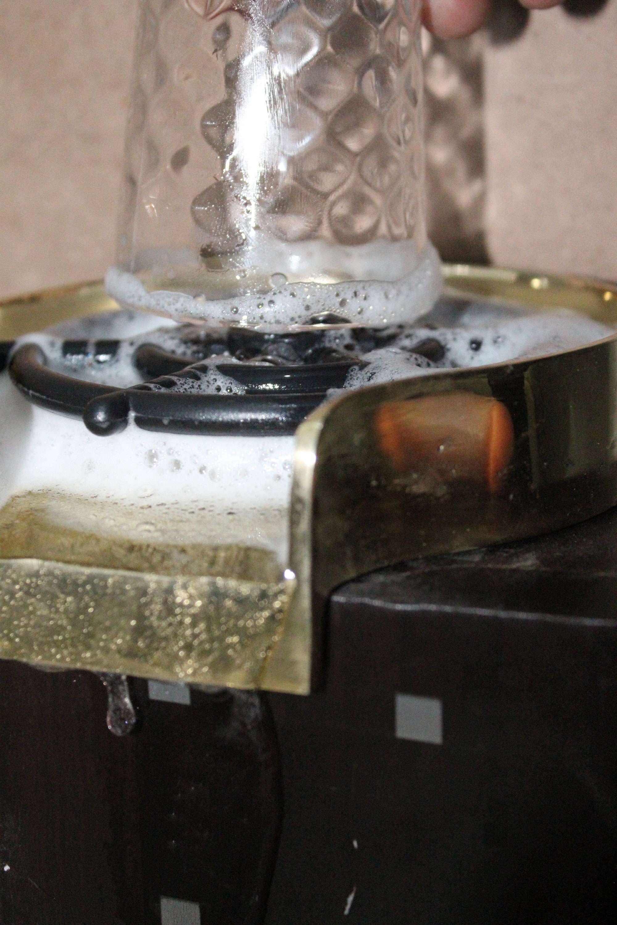 Unlacquered Brass Glass Rinser for Kitchen Sinks, Kitchen Sink ...