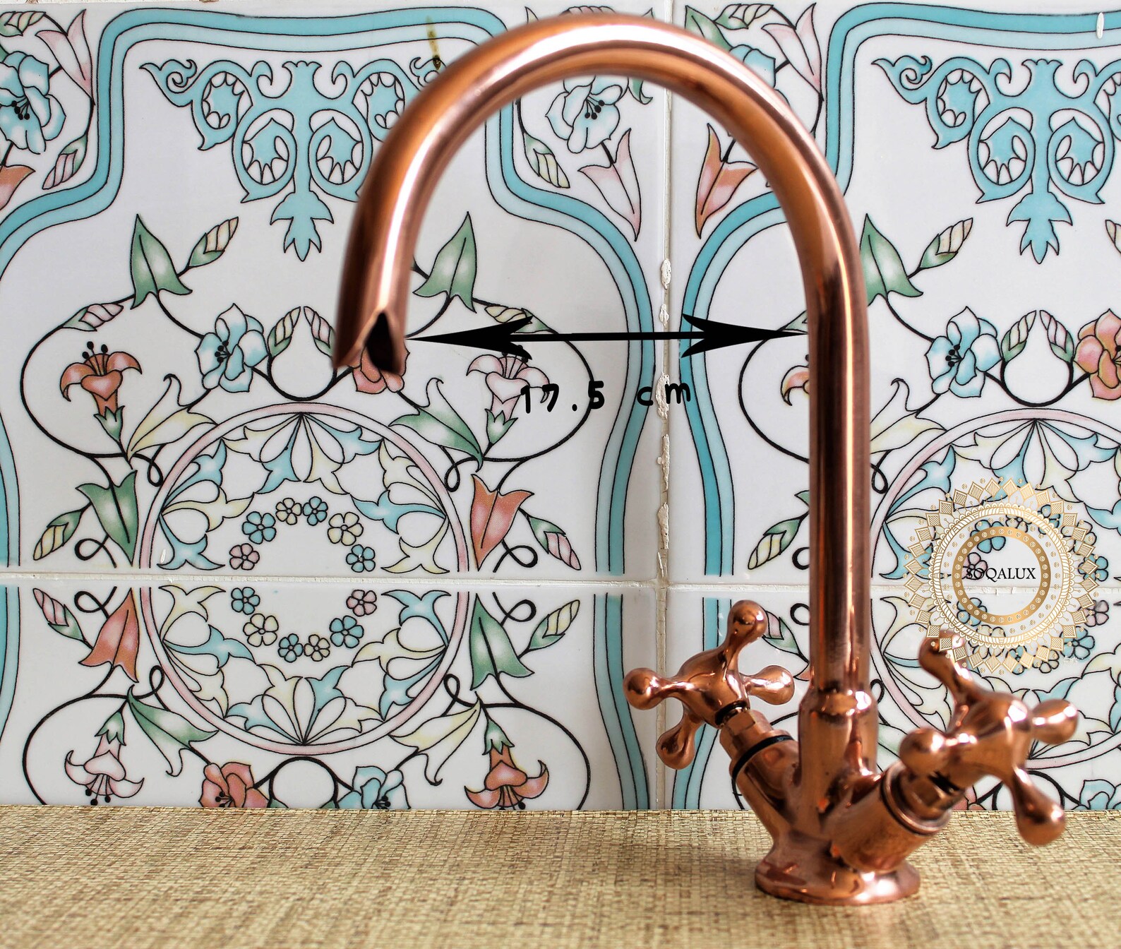 Red Copper Faucet for Kitchen or Bathroom Handmade Faucet - Etsy