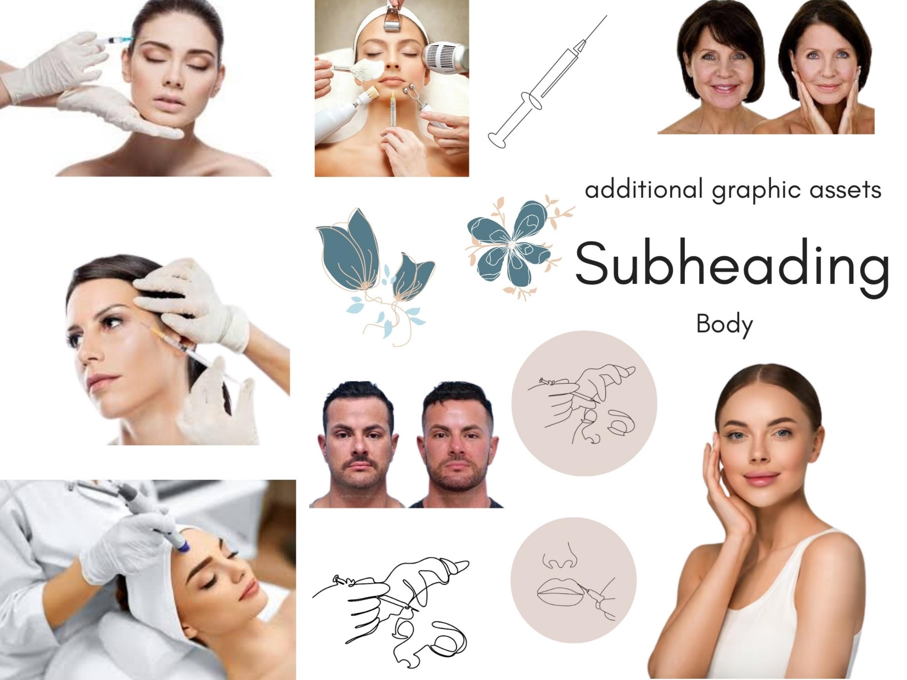 Editable Medspa Trifold Brochure Canva Template – Price List, Botox ...