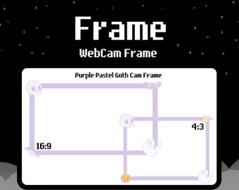 Purple Webcam Frame - Etsy