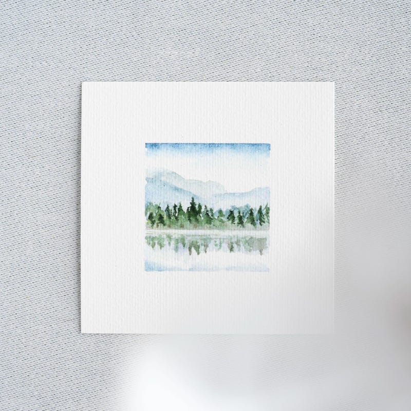 Watercolor Paint Squares - Etsy