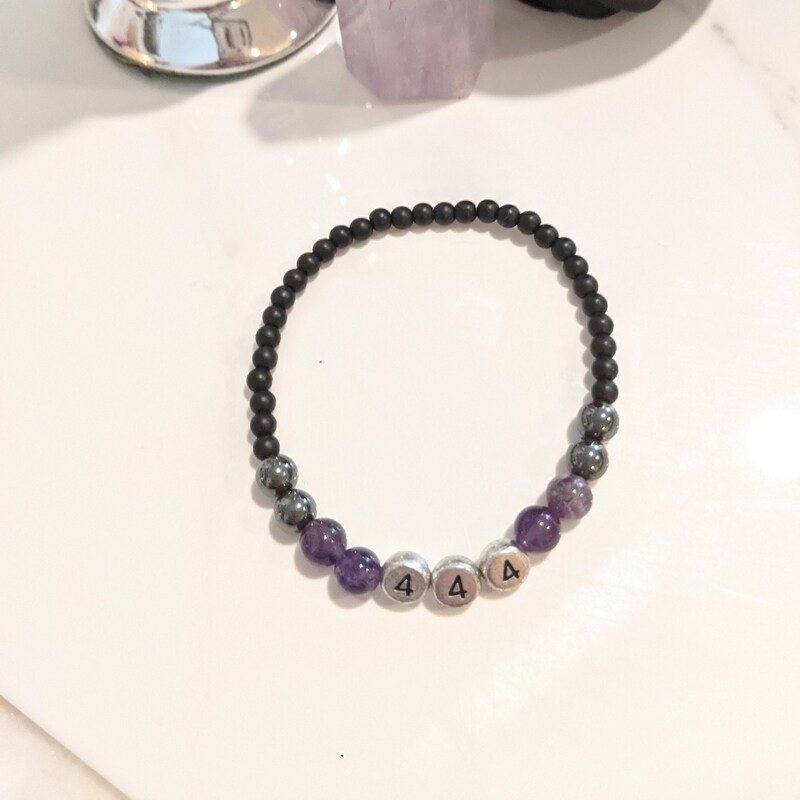 Angel Number Bracelet - Etsy