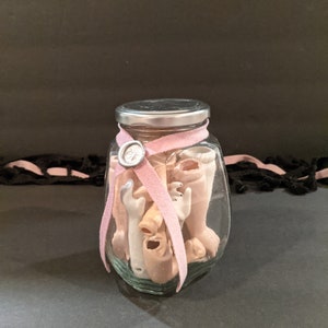 Jar of Body Parts, Creepy Decor, Baby Doll Parts, Creepy Dolls ...