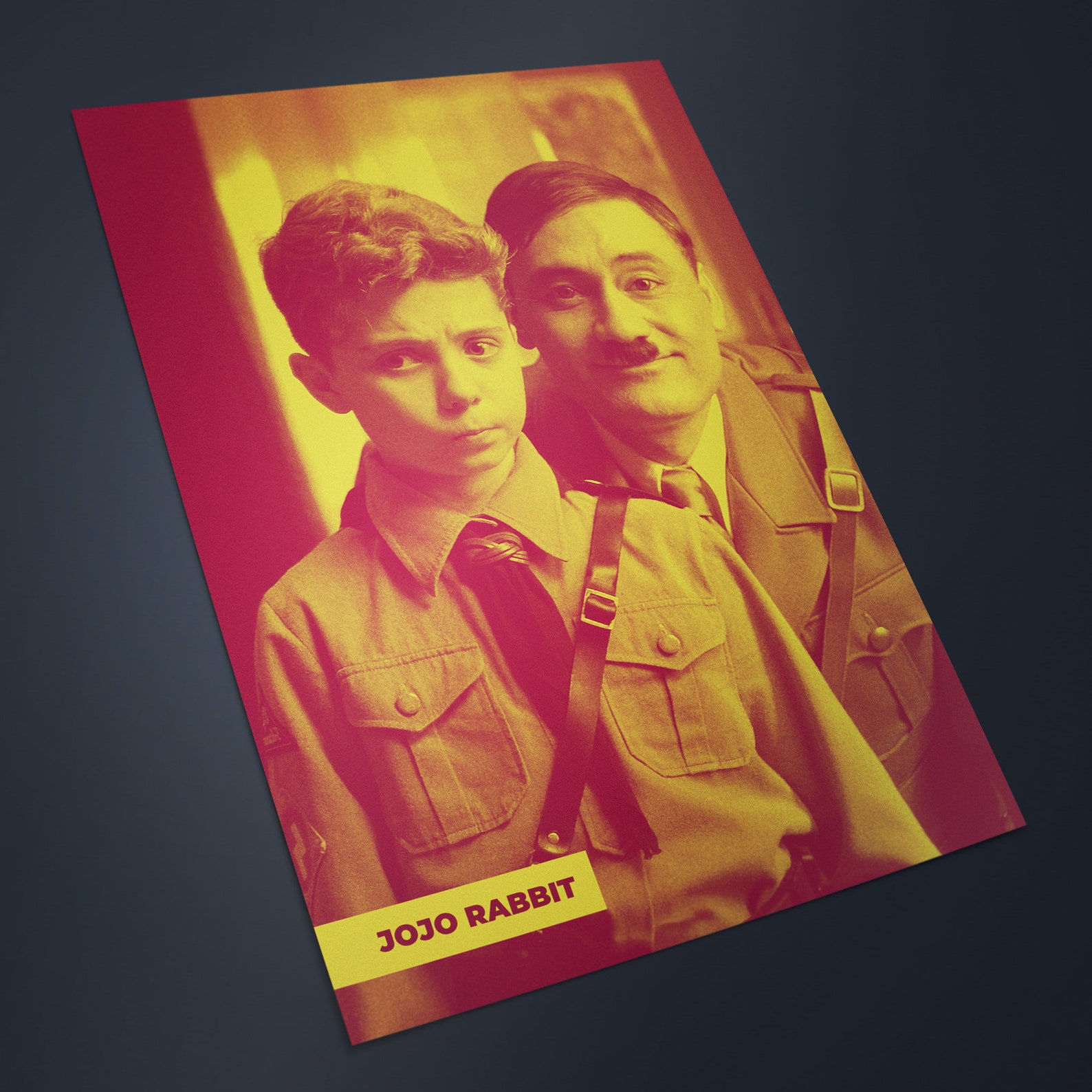 Jojo Rabbit Movie Poster Minimalist Retro Design | Etsy