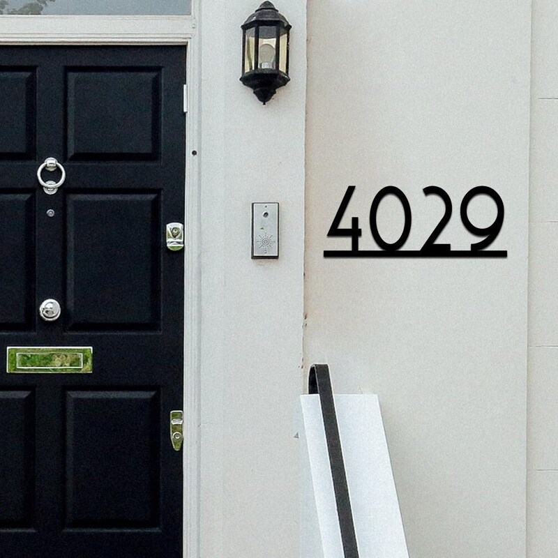 Metal House Numbers - Etsy Australia