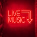 LIVE MUSIC Neon Sign |neon Music Sign |music Bar Led Sign |music Studio ...