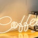 Coffee Neon Sign, Coffee Bar Sign, Custom Neon Sign for Coffee Shop ...
